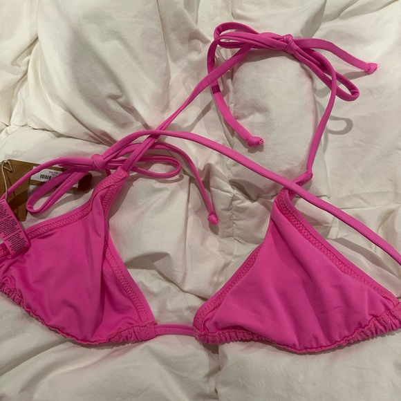 SKIMS | Swim | Signature Swim Micro Triangle Top Taffy Taffy 2x | Poshmark